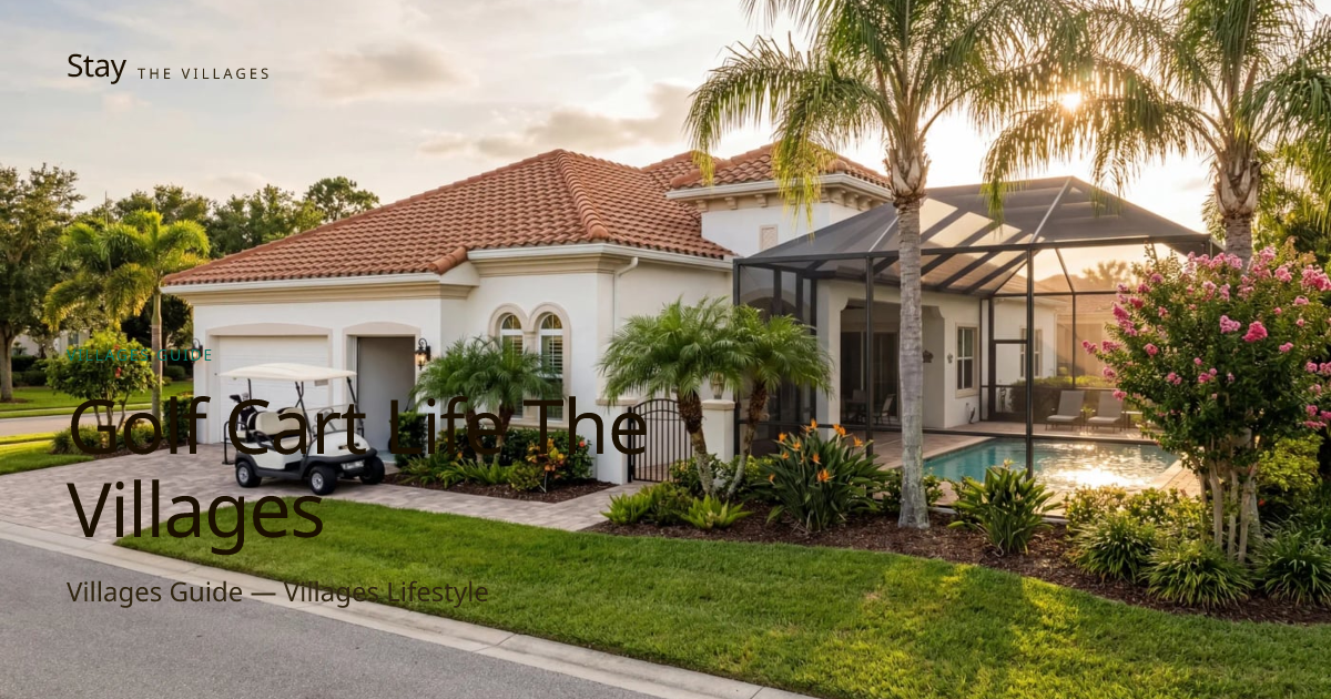Golf Cart Life in The Villages FL | Complete Guide | Stay The Villages